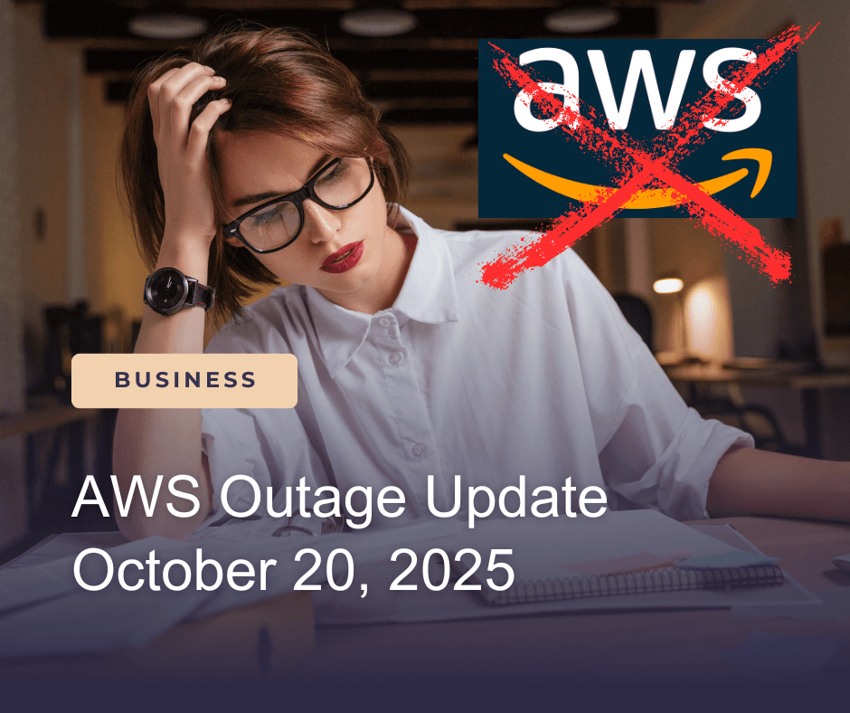 AWS Outage Update — October 20, 2025 - Layer One Networks